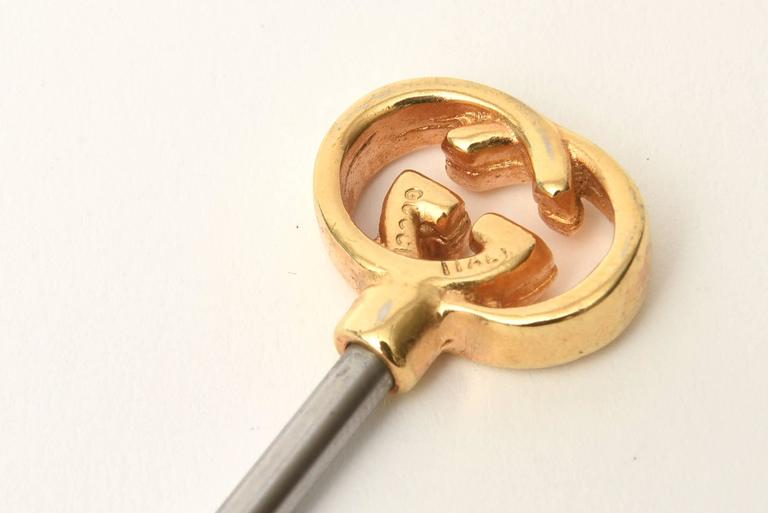 Italian Gucci Small Olive Pick Barware at 1stDibs