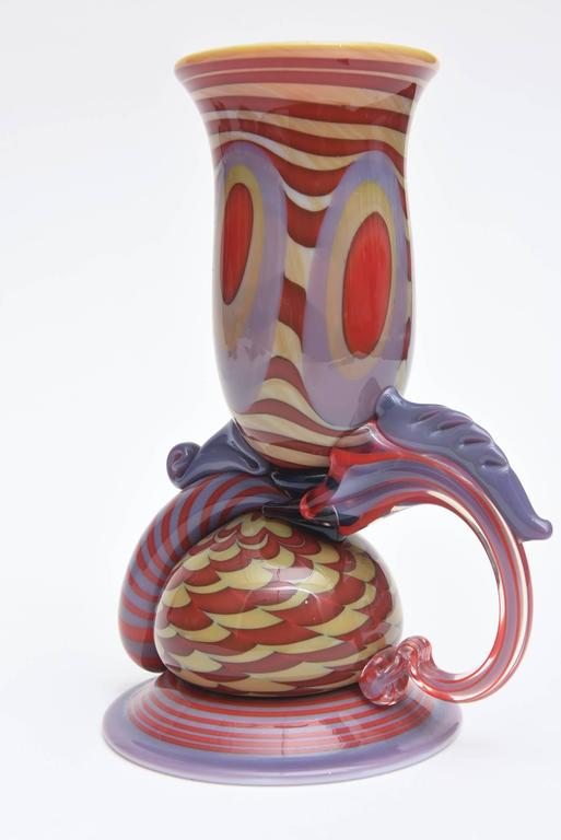 Robert Levin Glass Sculpture/ Vase / Vessel /FINALE SALE For Sale at ...