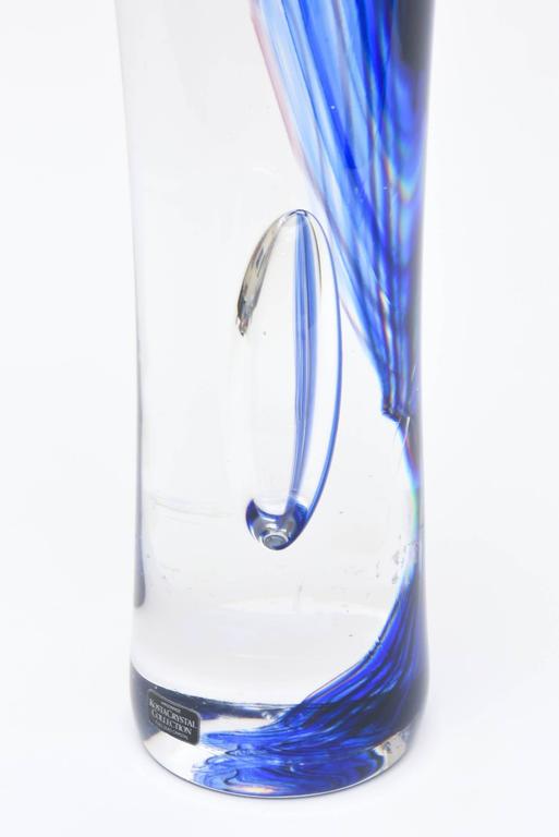 Kosta Boda Crystal Glass Sculpture at 1stDibs