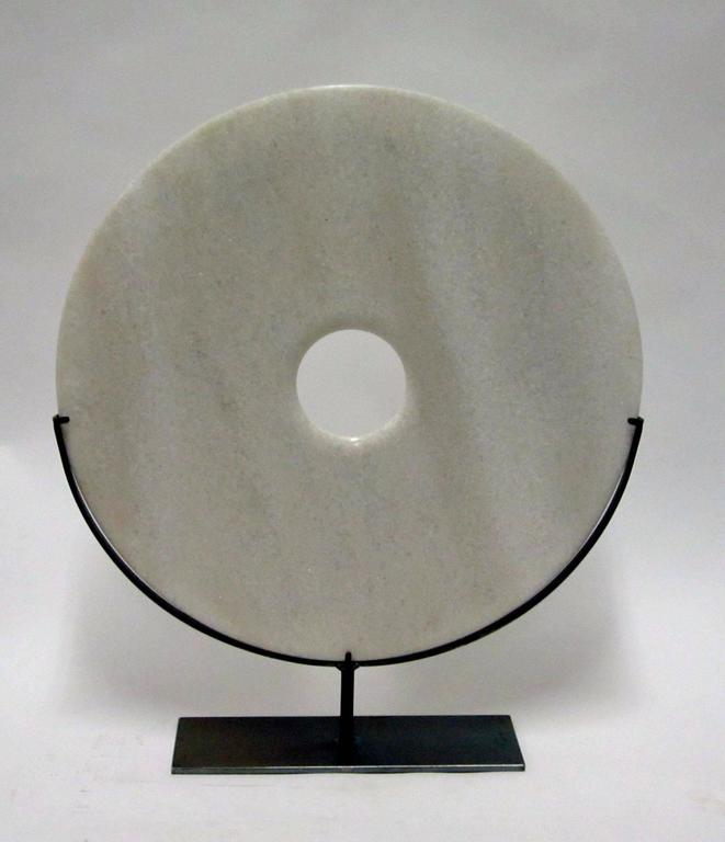 Large Marble Disc Sculpture, Contemporary, China at 1stDibs | marble ...