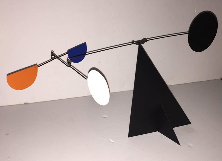 Metal Mobile Sculpture, Contemporary, American at 1stDibs