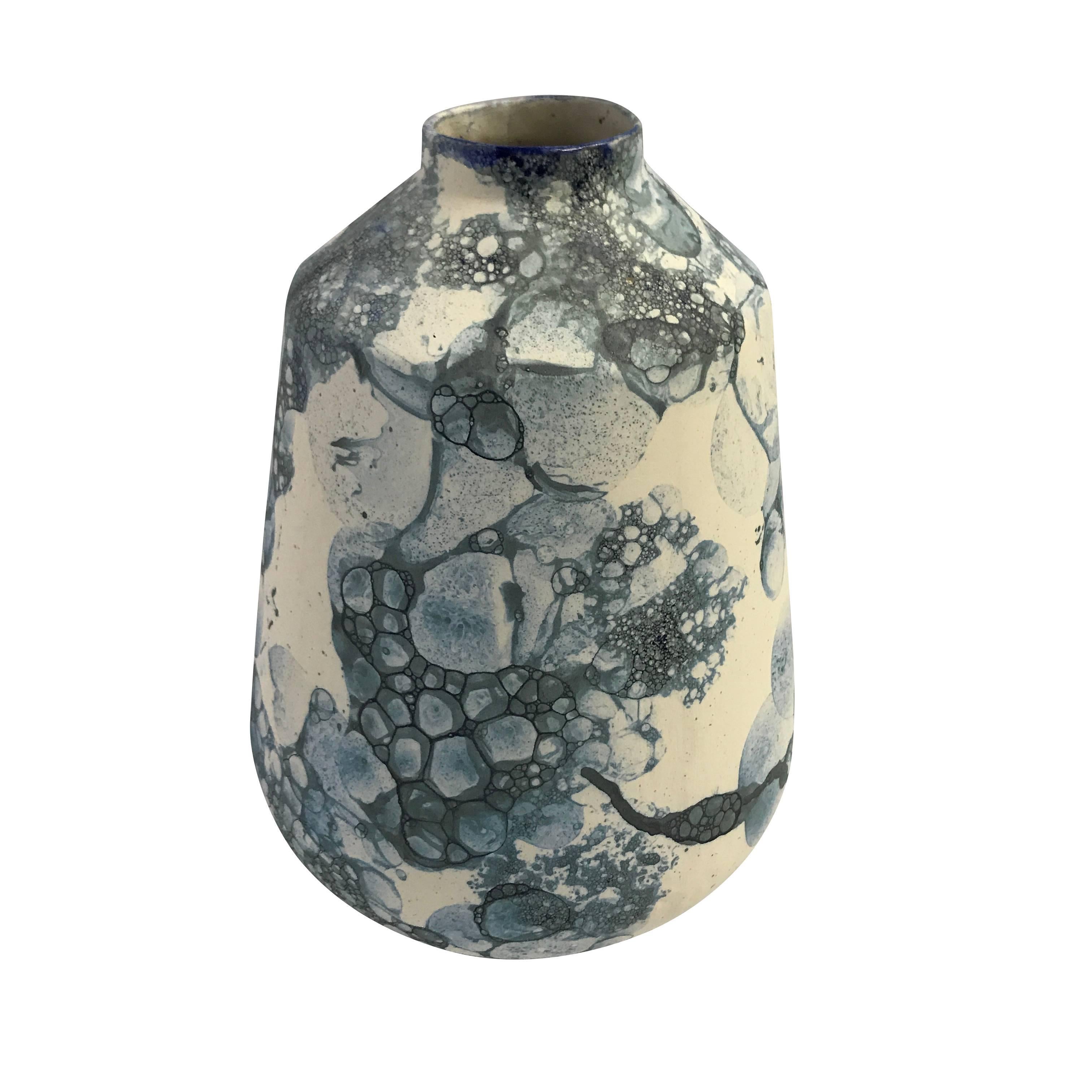 Bubble Design Ceramic Vase, Netherlands, Contemporary at 1stDibs