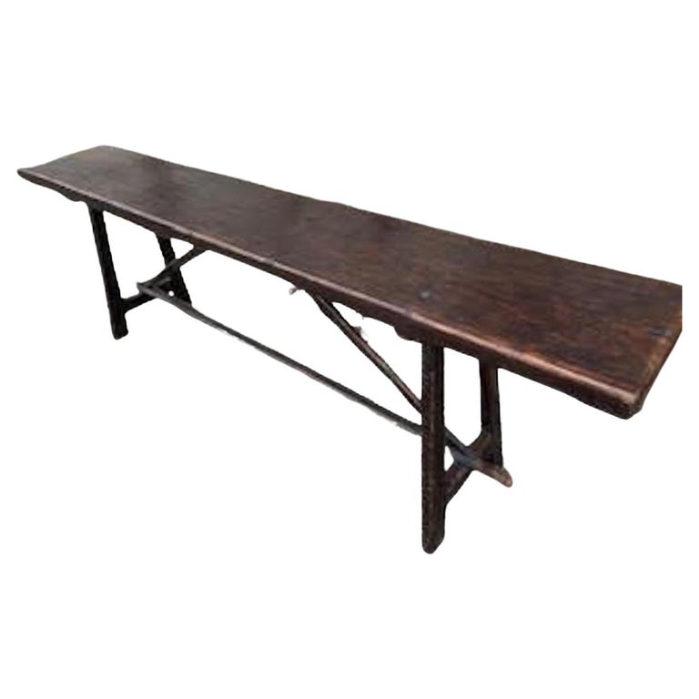 Walnut Italian Console, 18th Century For Sale at 1stDibs