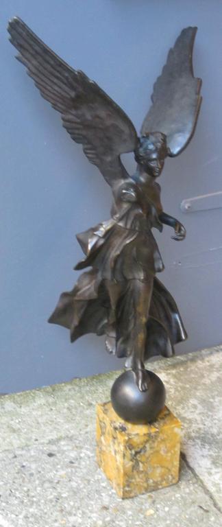 Bronze Statue of Victory, France, circa 1830 at 1stDibs