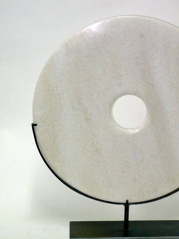 Large Marble Disc Sculpture, Contemporary, China at 1stDibs | marble ...