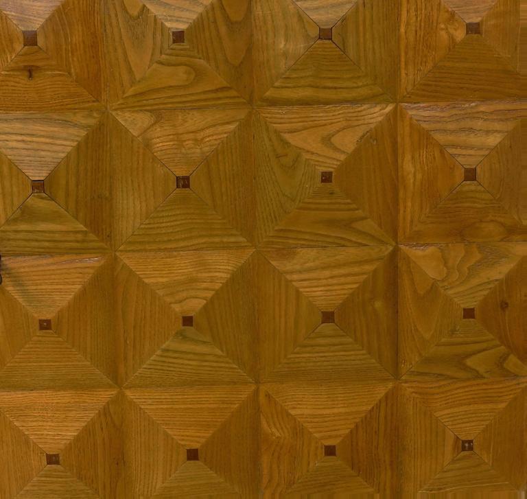Three-Door Decorative Raised Center Panel Credenza, Italy, 1940s For ...