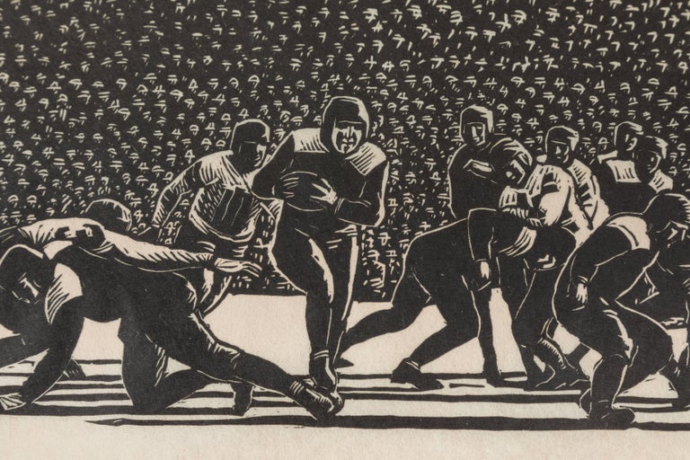 1931 Franz Geritz Wood Block at 1stDibs
