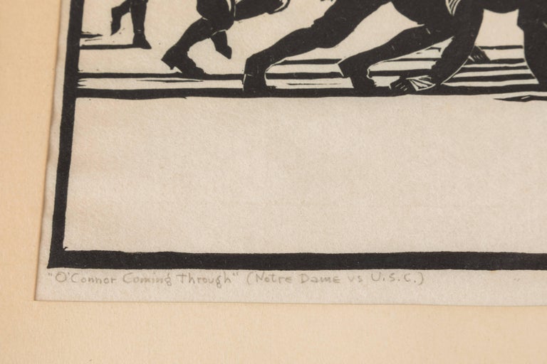 1931 Franz Geritz Wood Block at 1stDibs