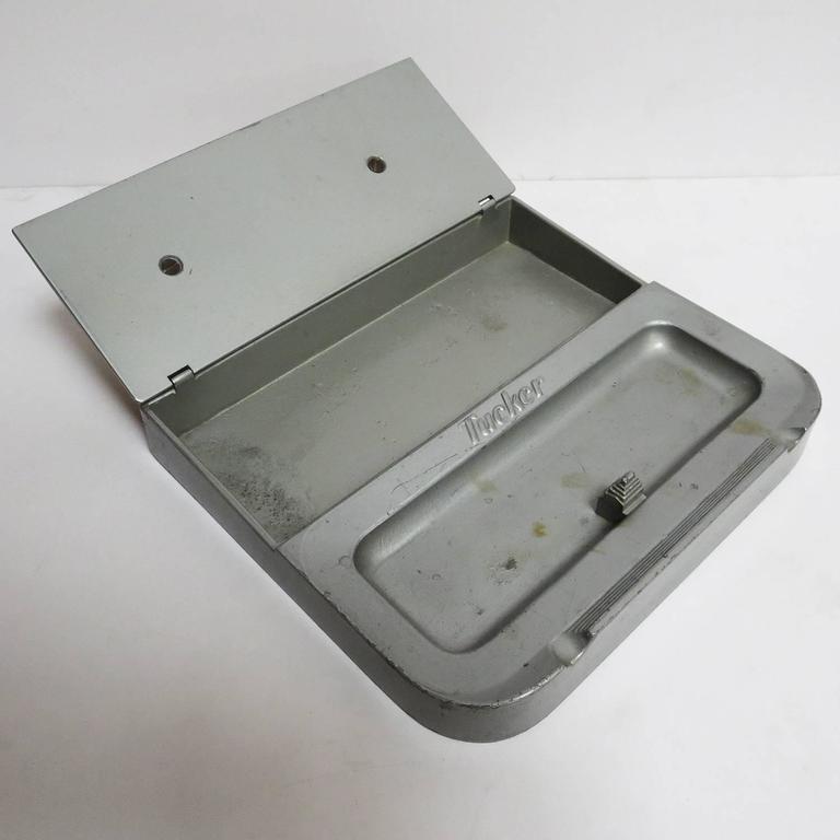 1948 Tucker Automobile Promotional Cigarette Box and Ashtray at 1stDibs