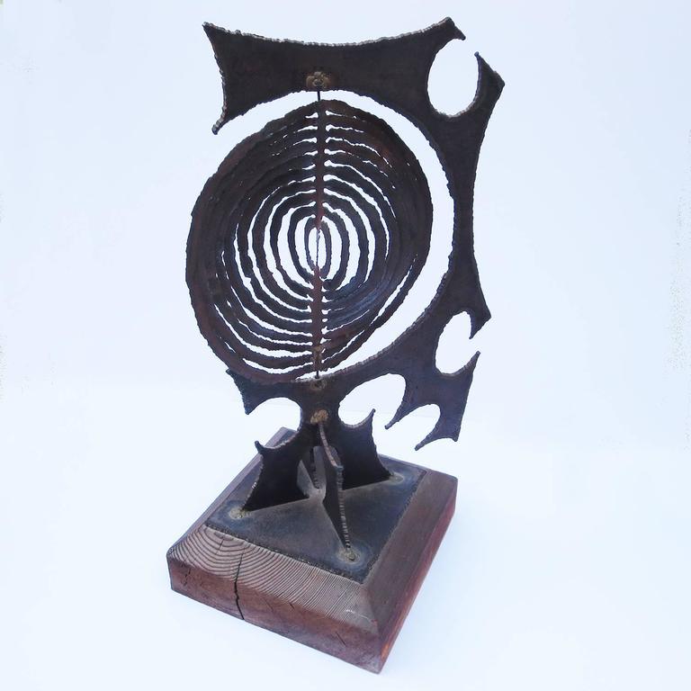 Welded Iron Sculpture by César Baldaccini at 1stdibs