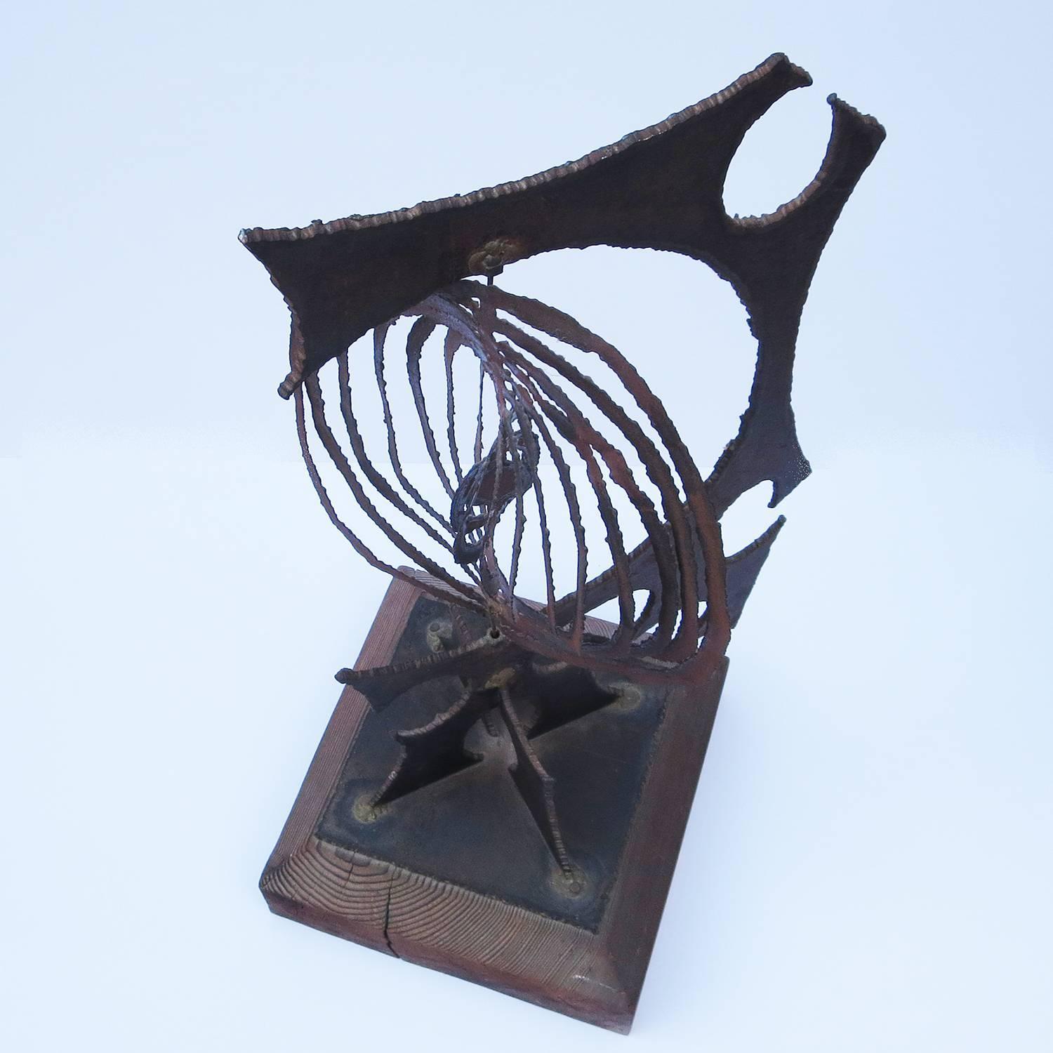 Welded Iron Sculpture by César Baldaccini at 1stdibs