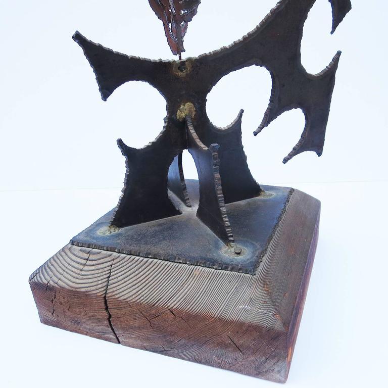Welded Iron Sculpture by César Baldaccini at 1stdibs