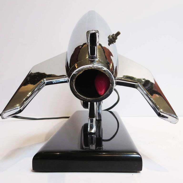 Restored 1950's Lanshire Rocket Clock and Night Light at 1stDibs ...