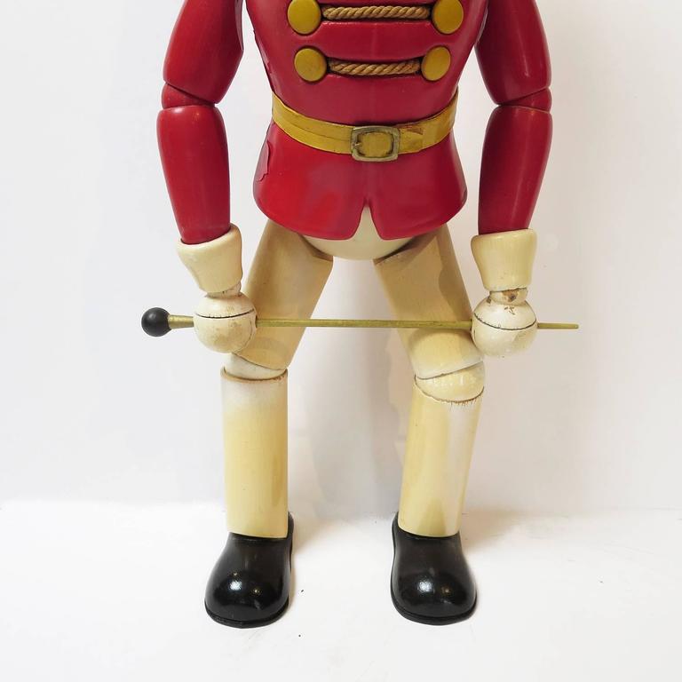 General Electric 1930s "Bandy" Jointed Wood Advertising Figure at 1stDibs