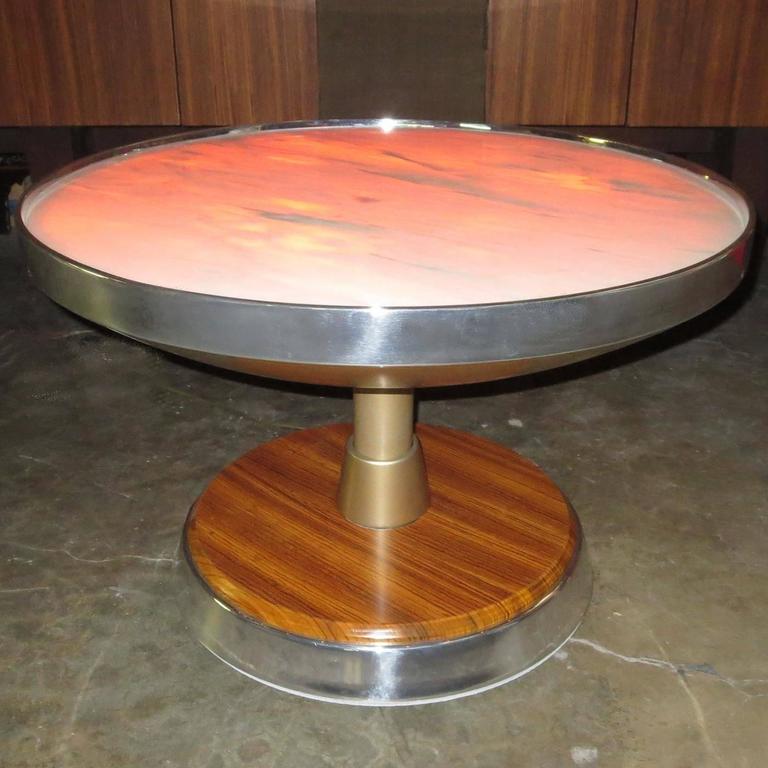 Illuminated Side Table by Nino Zoncada for SS Stella Solaris Cruise ...