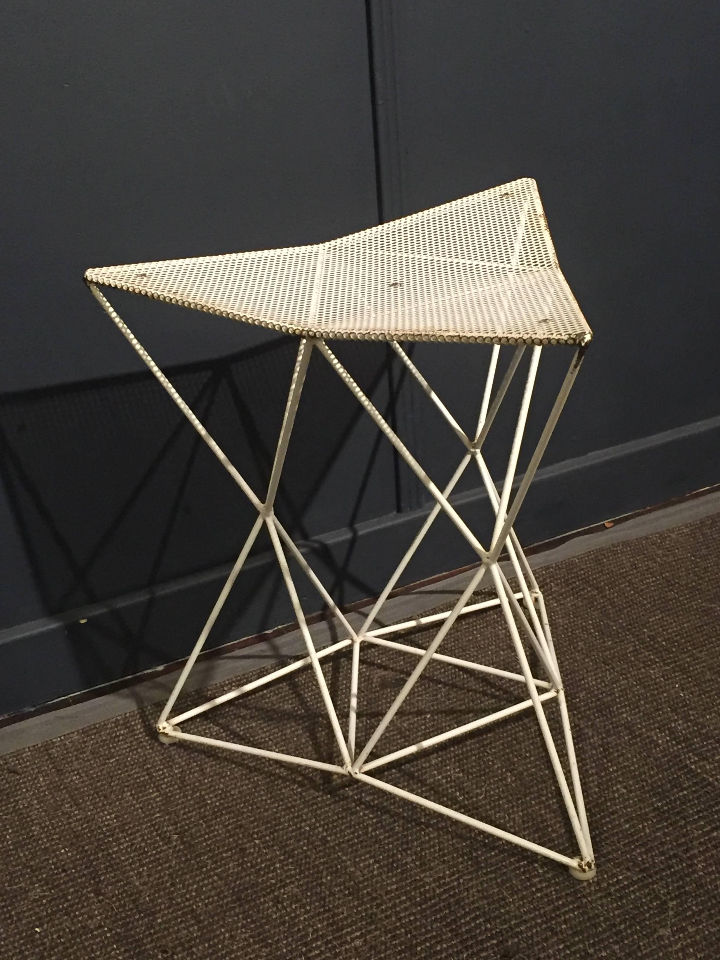 Triangular Origami Stool at 1stDibs