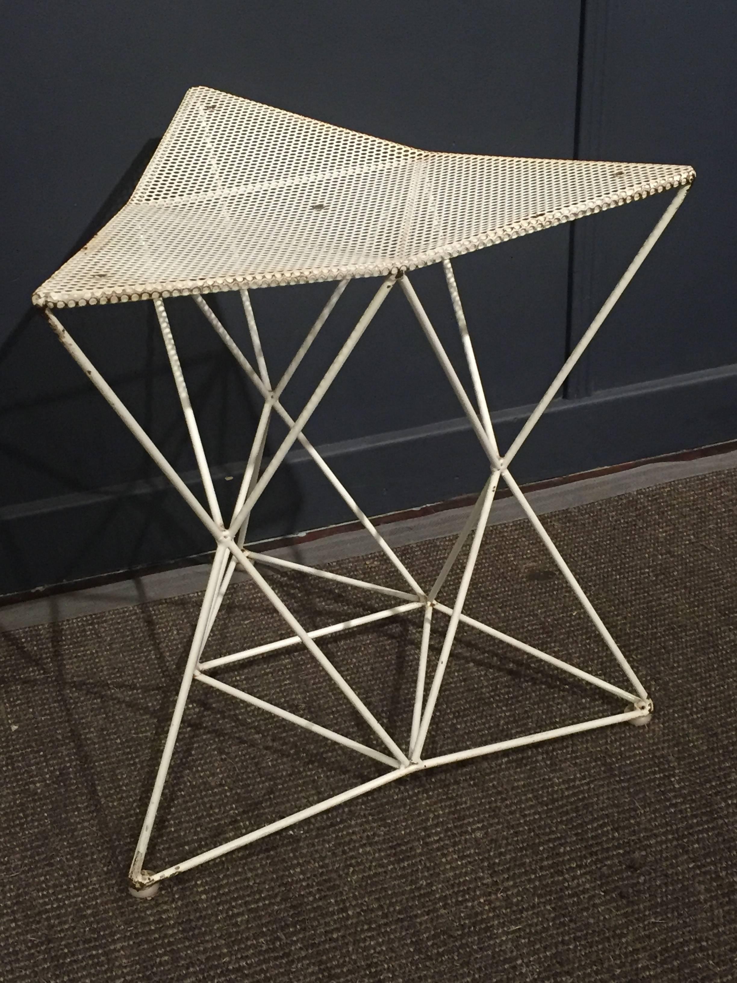 Triangular Origami Stool at 1stDibs