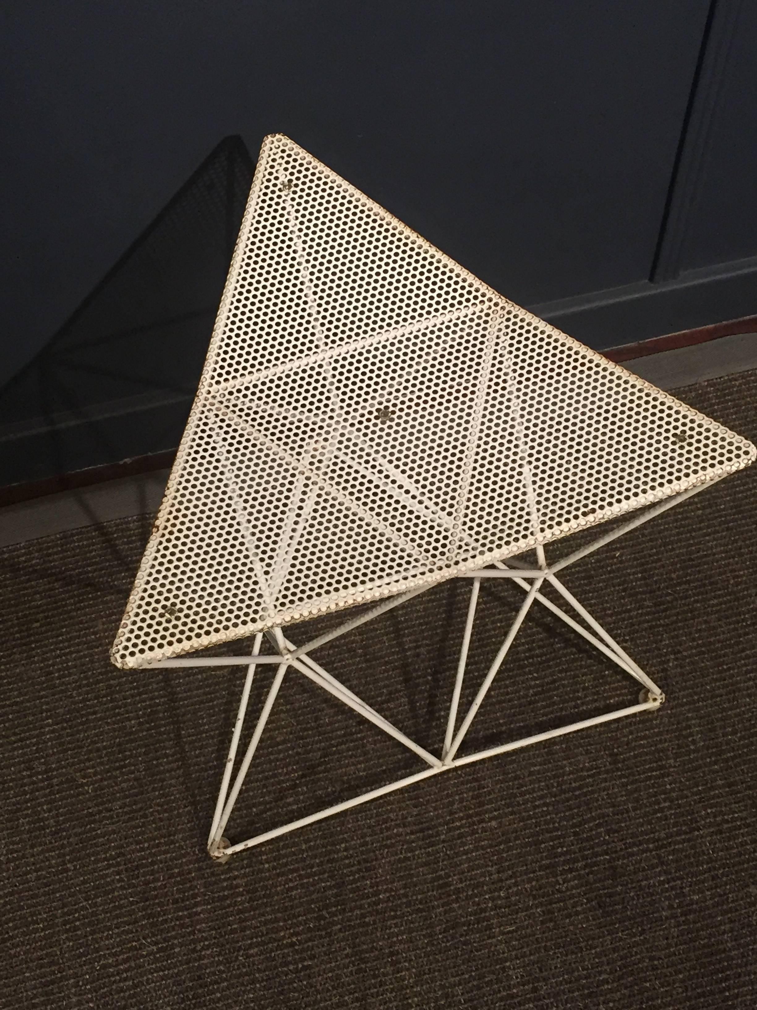 Triangular Origami Stool at 1stDibs
