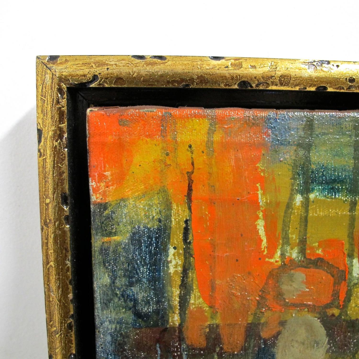 Mid-Century Abstract Painting at 1stdibs