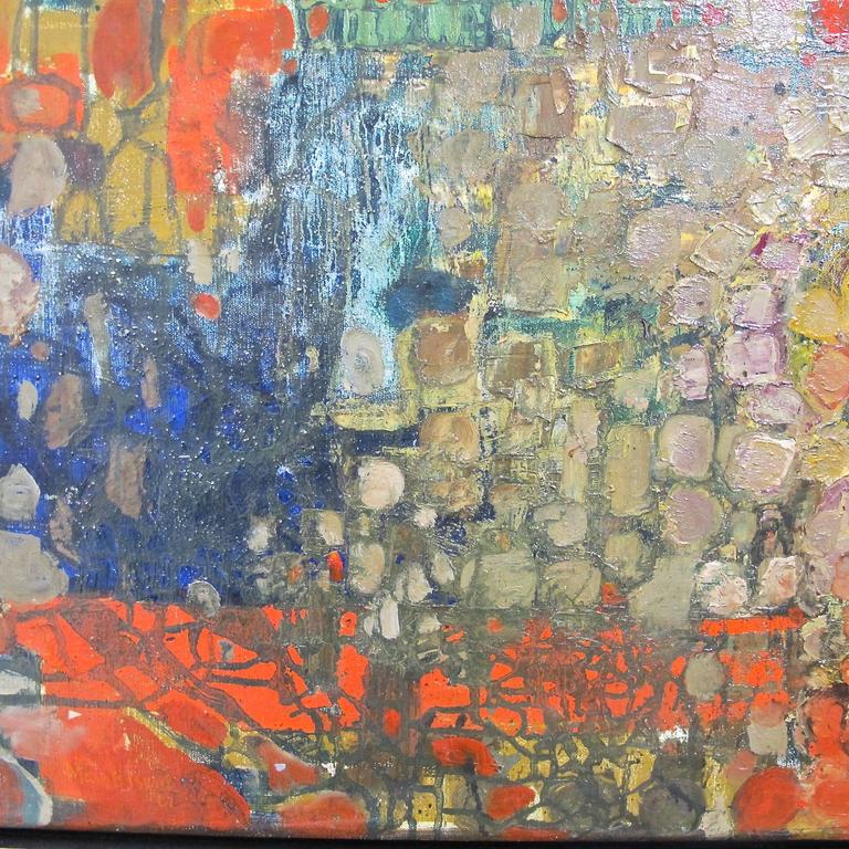 Mid-Century Abstract Painting at 1stDibs