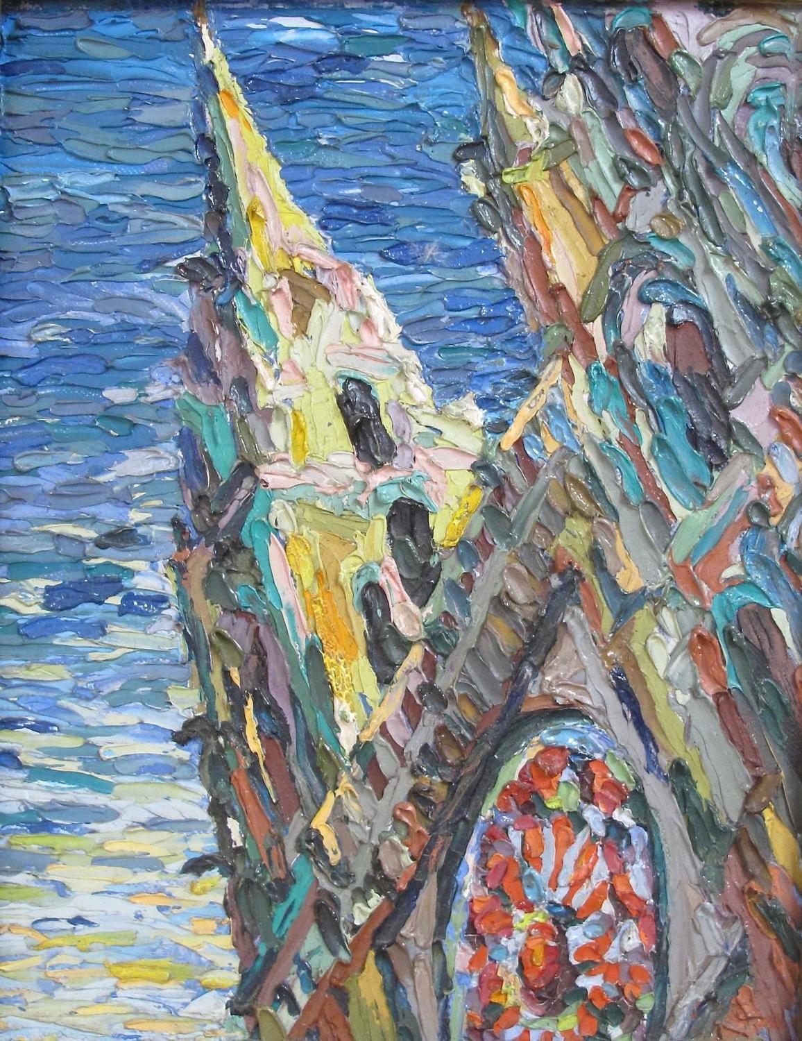 Impressionist Style Painting by American Artist Maury Haseltine For ...