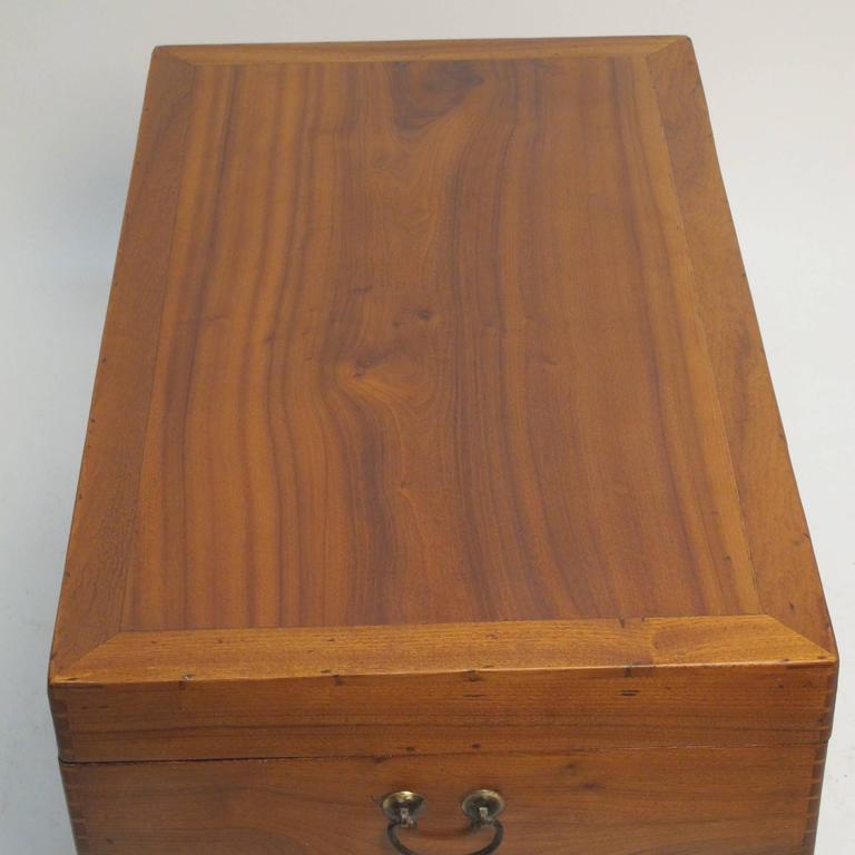 Chinese Camphor Wood Trunk on Stand at 1stDibs | chinese trunk, trunk ...