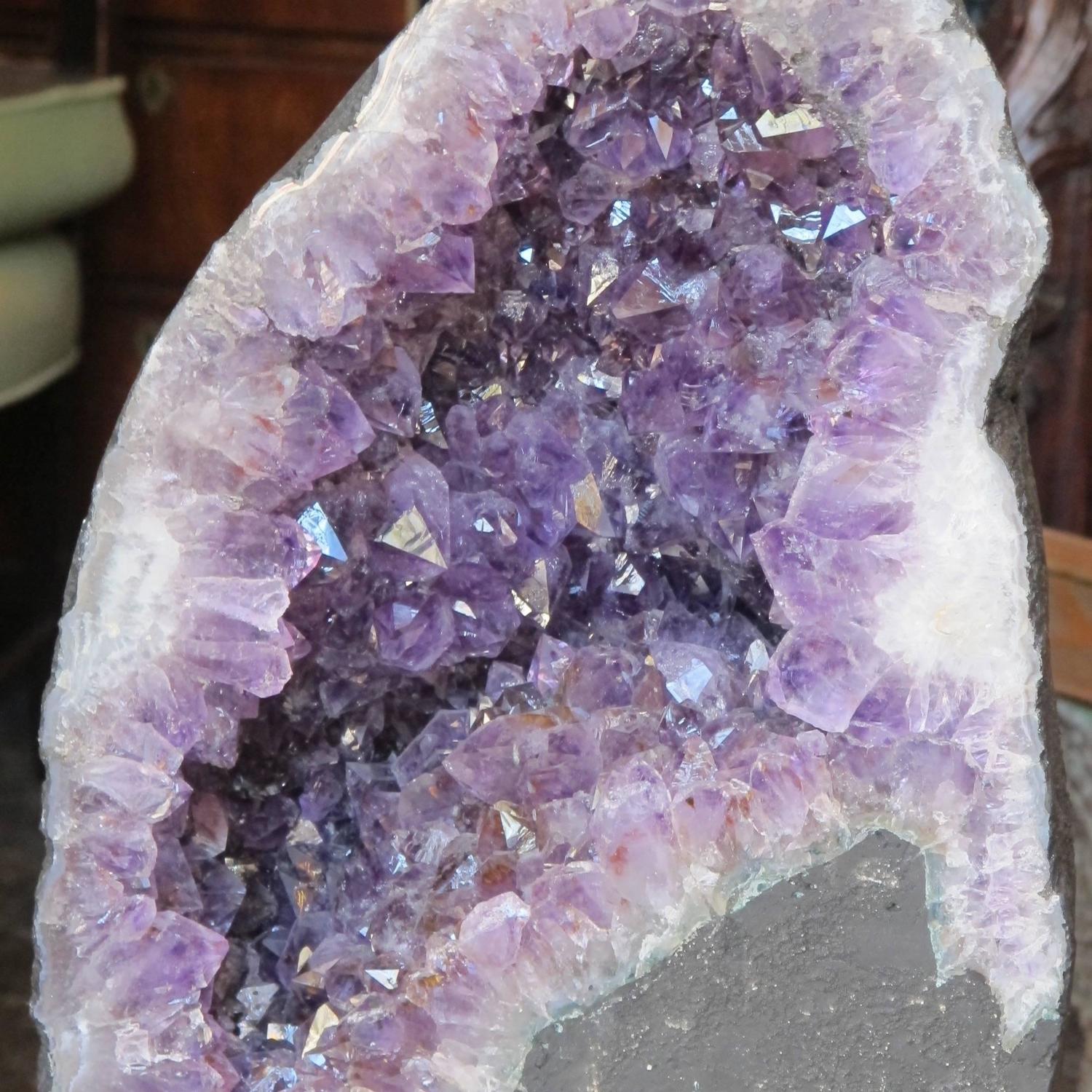 Large Amethyst Specimen Geode For Sale at 1stdibs