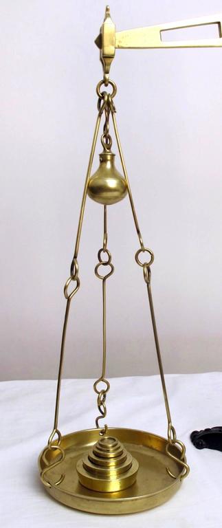 18th Century Brass Balance Scale at 1stDibs