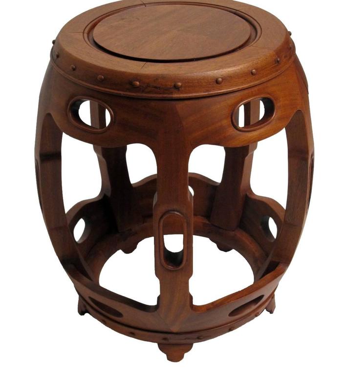 Chinese Teak Wood Stools at 1stDibs | chinese stools wood, chinese ...