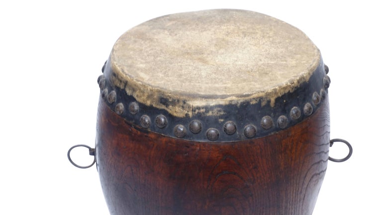 19th Century Japanese Ceremonial Drum at 1stDibs