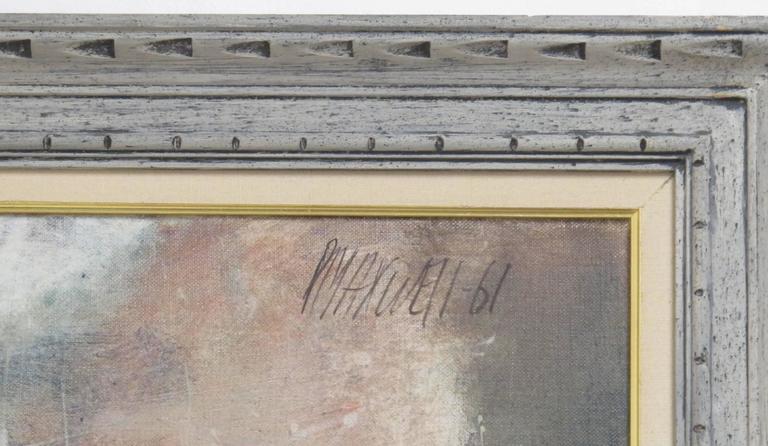 Modernist Abstract Oil Painting by Paul Maxwell at 1stDibs