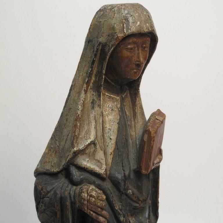 Large 18th Century Northern European Saint Statue at 1stDibs