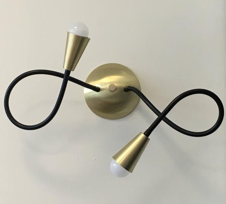 Meander Flex Arm Wall Sconce by Avantgarden For Sale at 1stDibs