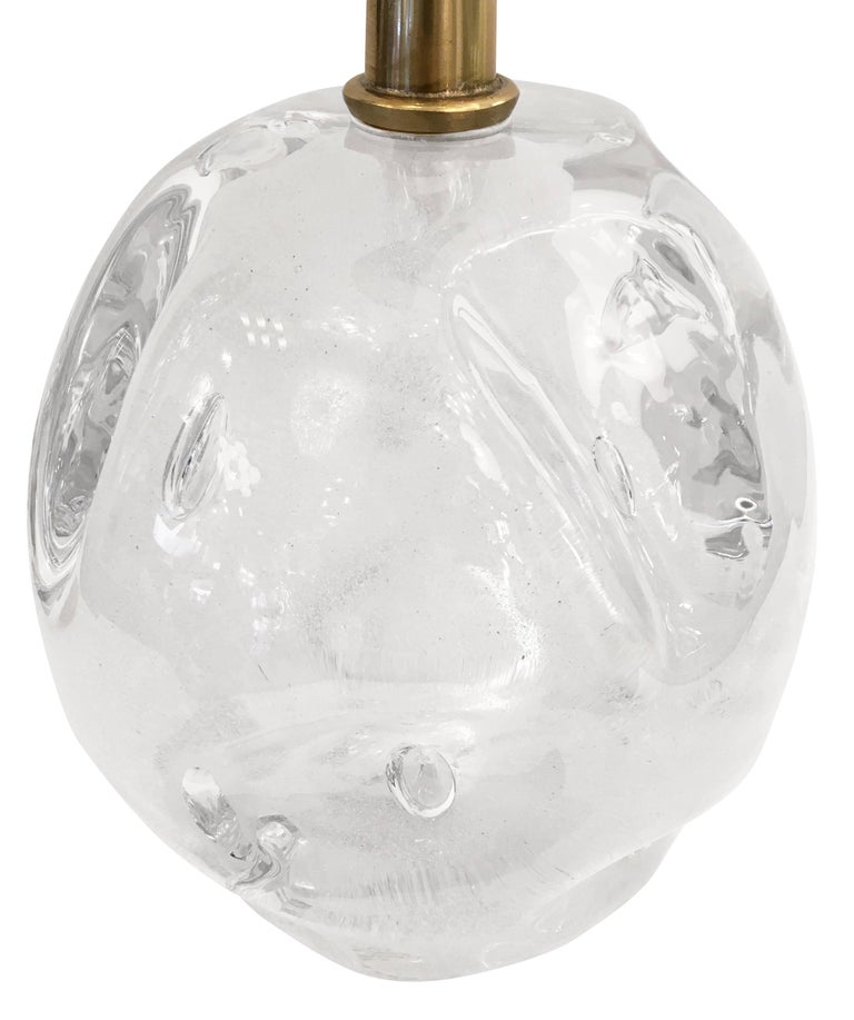 Cosmo Glass Amber Table Lamp by Esperia for Gaspare Asaro For Sale at ...