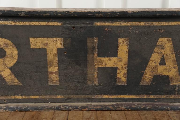 Rxr Depot Sign: Carthage, New York For Sale at 1stDibs