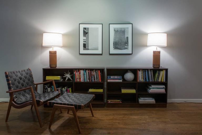 Pair of Edward Wormley for Dunbar Mahogany Bookcases at 1stDibs