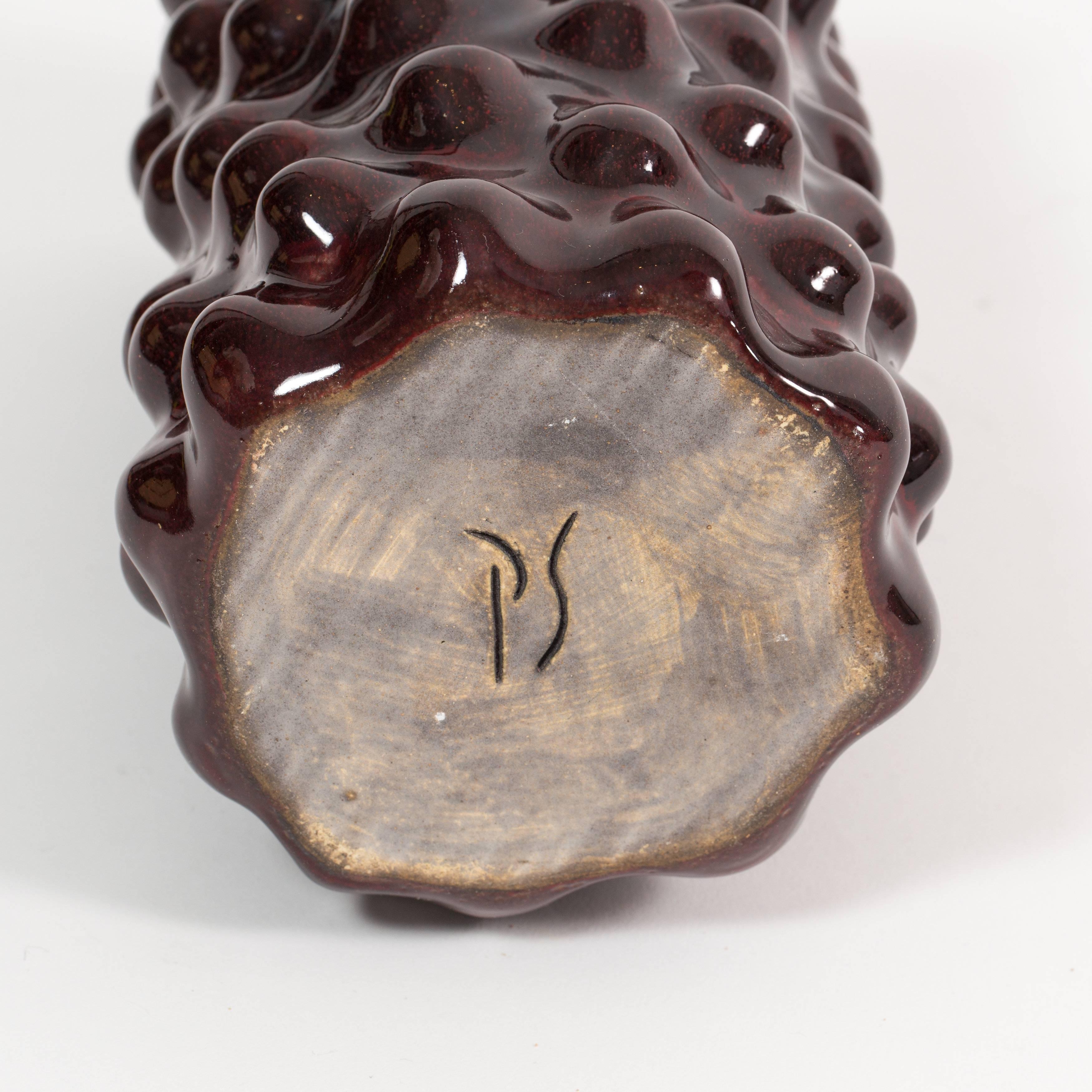 Pamela Sunday Hand-Built Knuckle Vase For Sale at 1stDibs | hand built vase