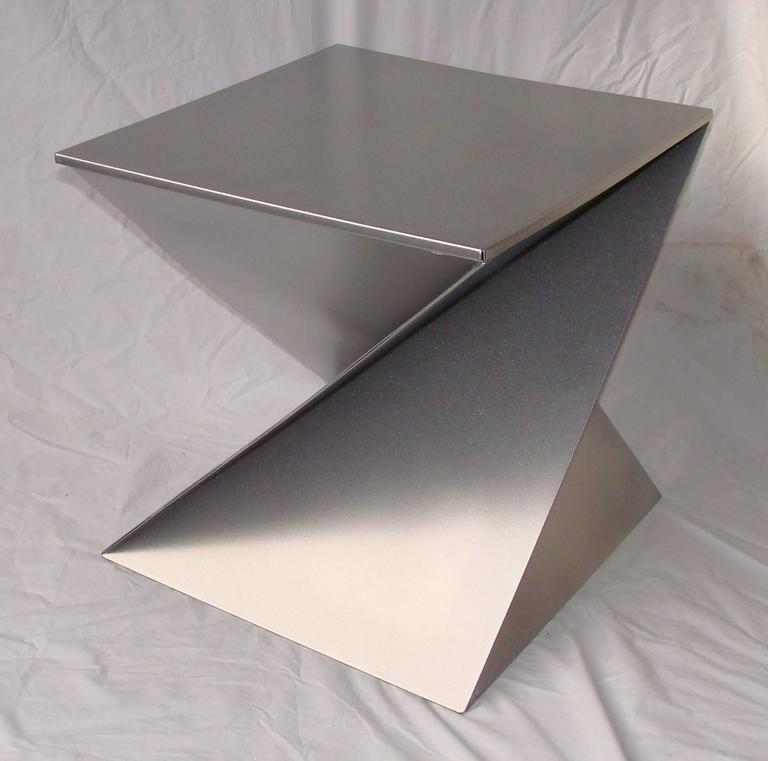 Pair of Origami Side Tables For Sale at 1stDibs