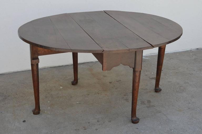 Stunning Georgian Oak Gate-Leg Table, circa 1780 For Sale at 1stDibs