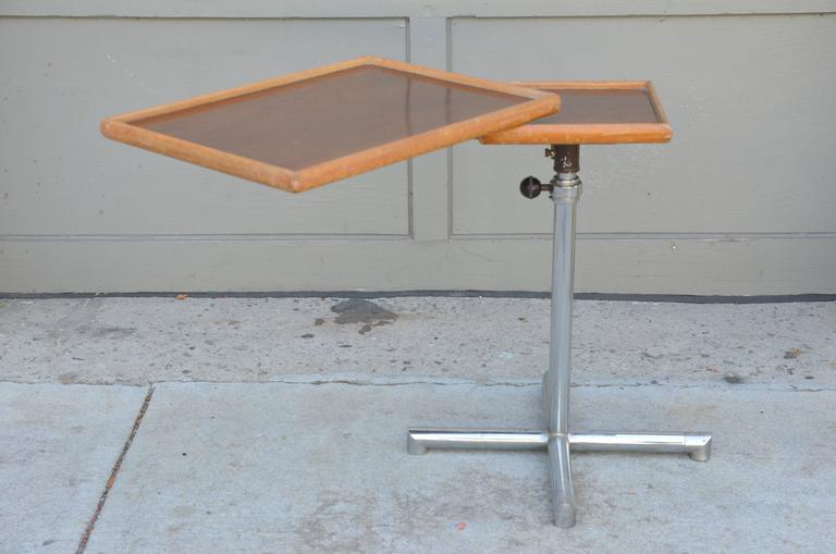 Articulated Occasional Table by François Caruelle at 1stDibs