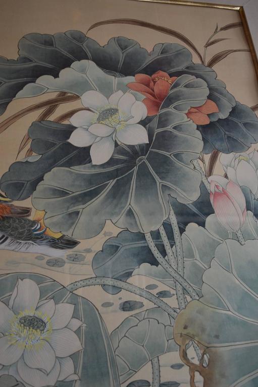 Set of Four Chinese Water Color Paintings at 1stDibs