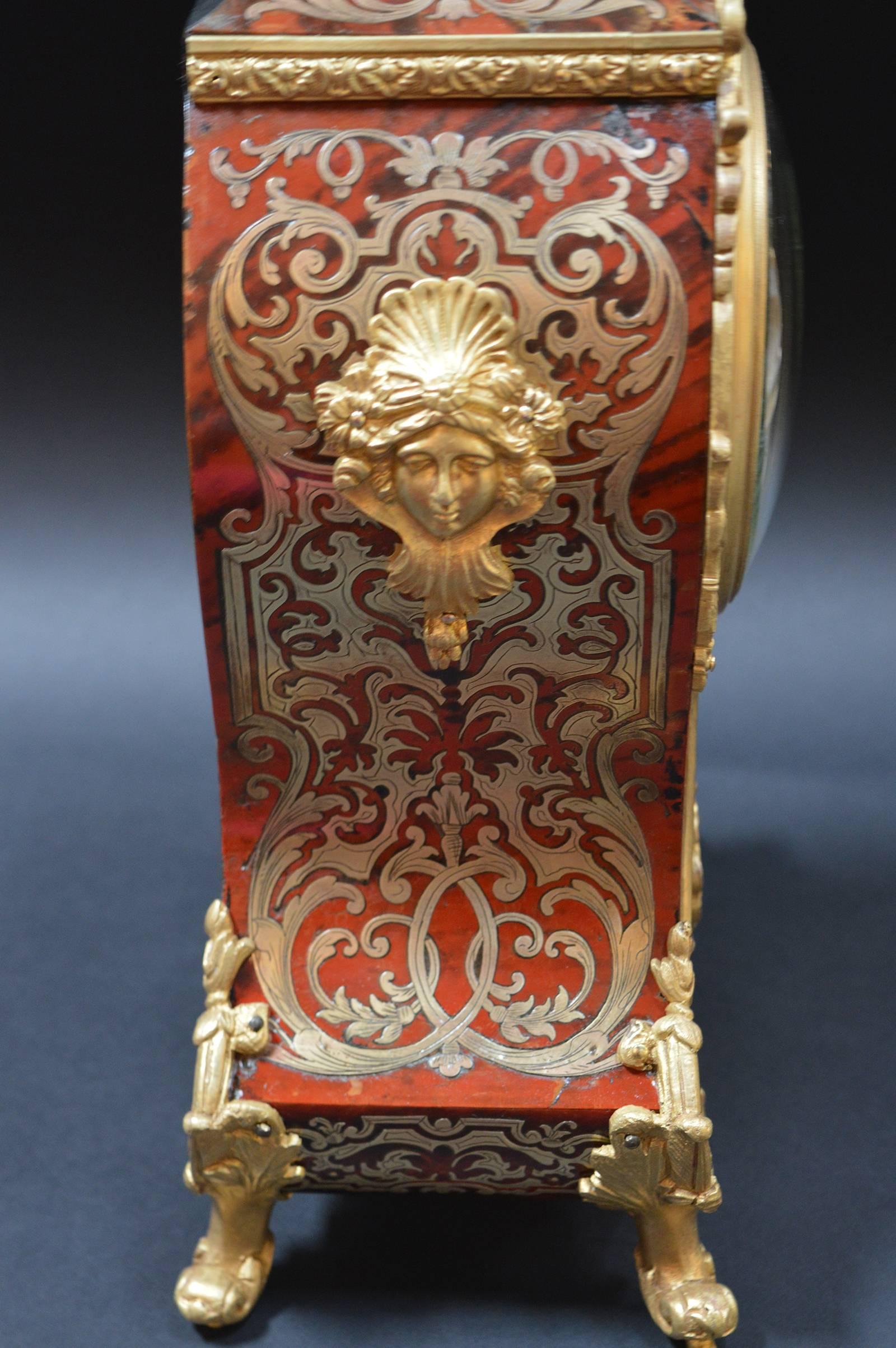 French Boulle Clock at 1stDibs | boule clock, boulle clocks for sale ...