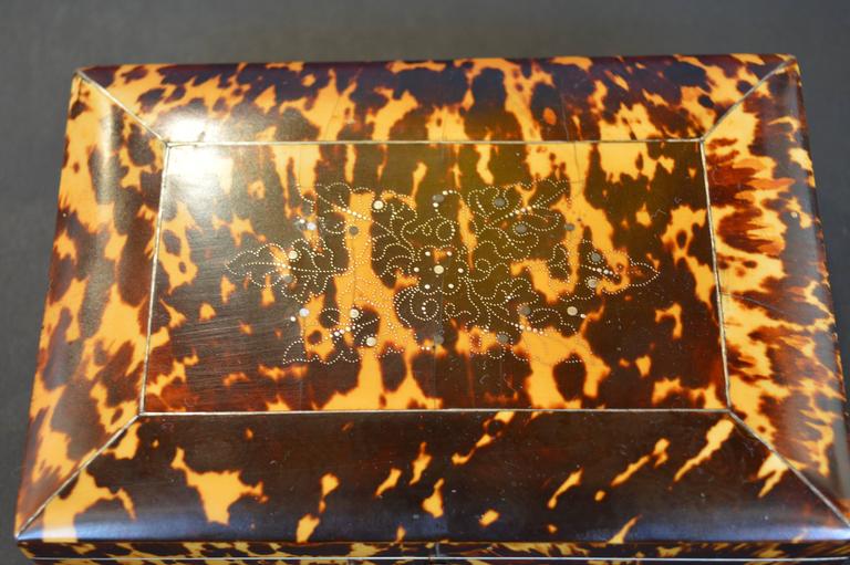 Collection of Six 19th Century Tortoise Shell Boxes at 1stDibs