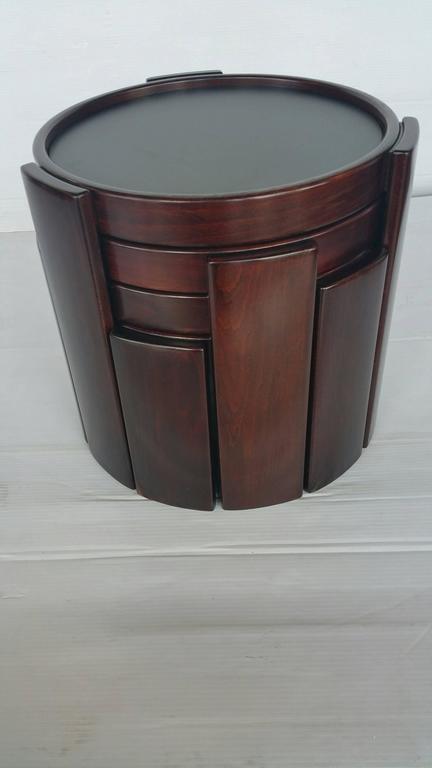 Set of Reversible Stacking Tables by Gianfranco Frattini for Cassina at ...