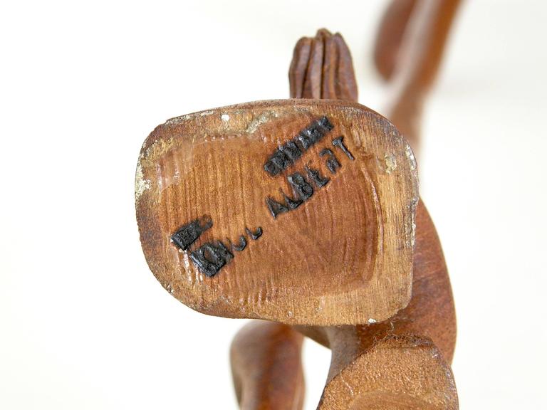 Knud Albert Abstract Dog Sculpture at 1stDibs