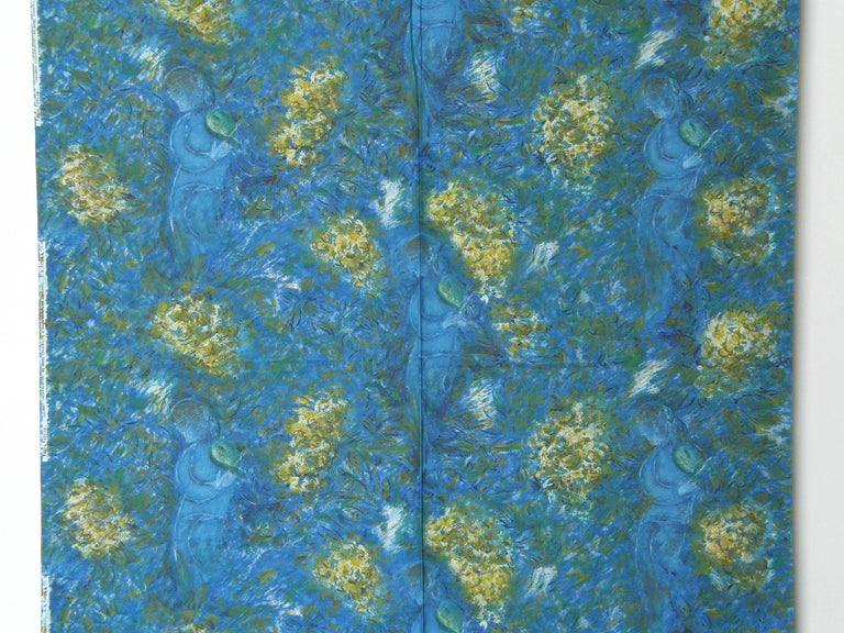 Marc Chagall "Evening Enchantment" Textile Pattern for Fuller Fabrics ...