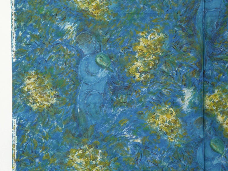 Marc Chagall "Evening Enchantment" Textile Pattern for Fuller Fabrics ...