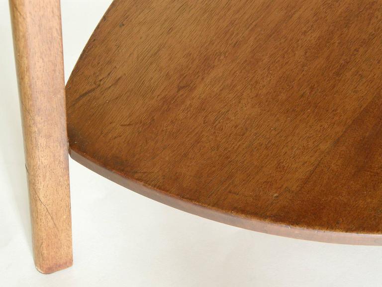 Teak Three-Tier Server Portable Dessert Cake Stand With Ring Handle ...