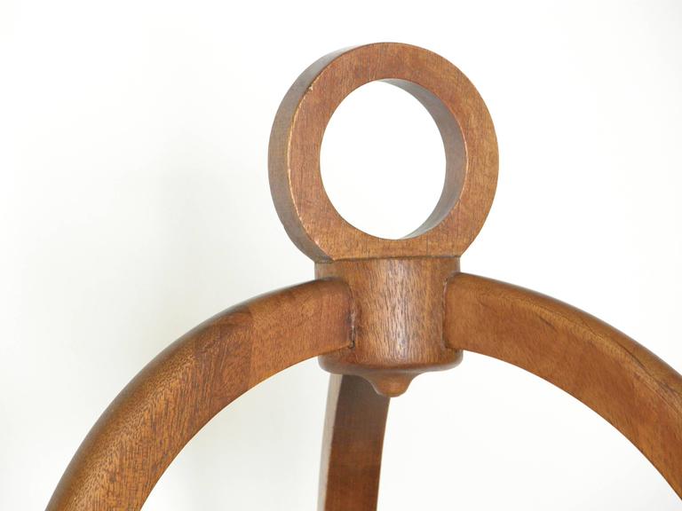 Teak Three-Tier Server Portable Dessert Cake Stand With Ring Handle ...