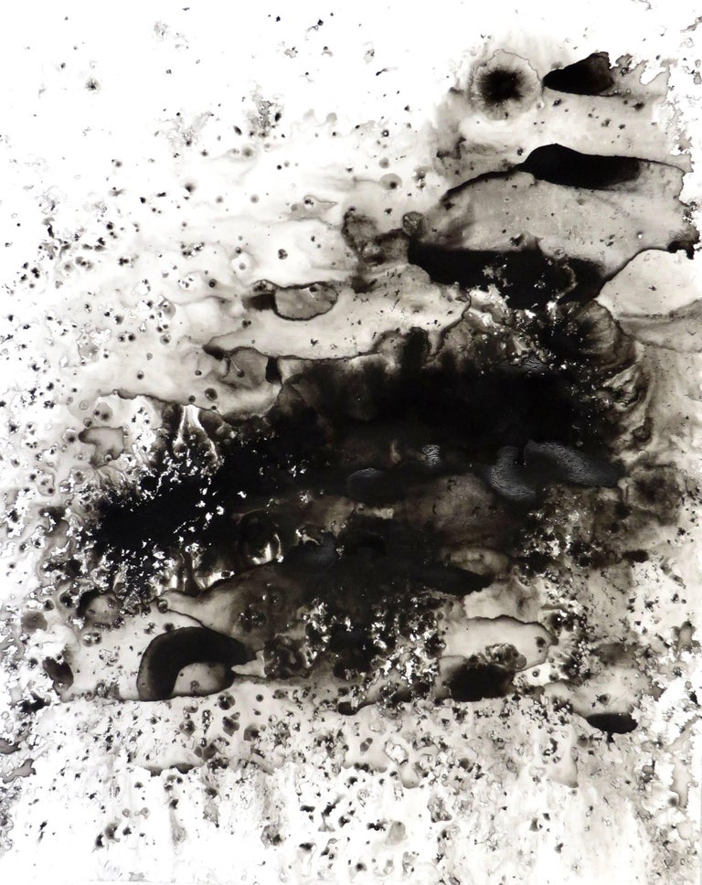 Contemporary Artist Cleveland Dean "Impressions" Sumi Ink Drawings 2017 ...